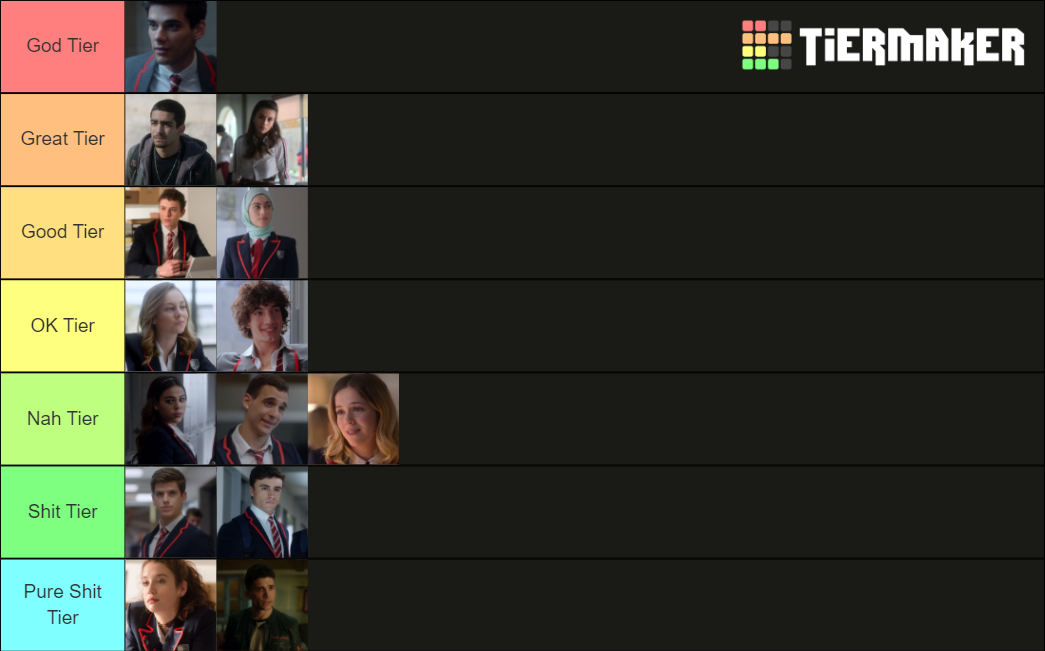 ELITE Characters Tier Tier List (Community Rankings) - TierMaker