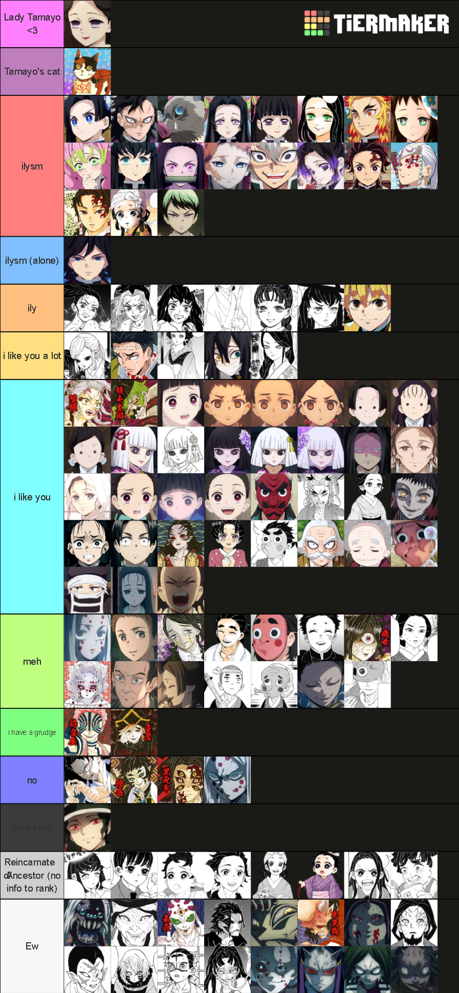 Demon Slayer Tier List (Community Rankings) - TierMaker