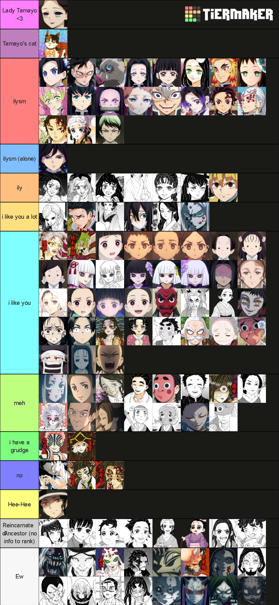 Demon Slayer Tier List (Community Rankings) - TierMaker