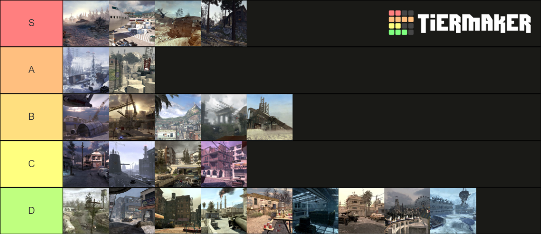 Modern Warfare 2 Multiplayer Maps Tier List (Community Rankings ...
