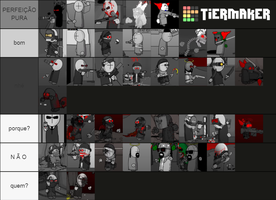 Madness combat Tier List (Community Rankings) - TierMaker