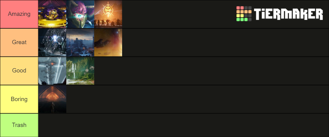 Destiny 2 Raids Tier List (Community Rankings) - TierMaker