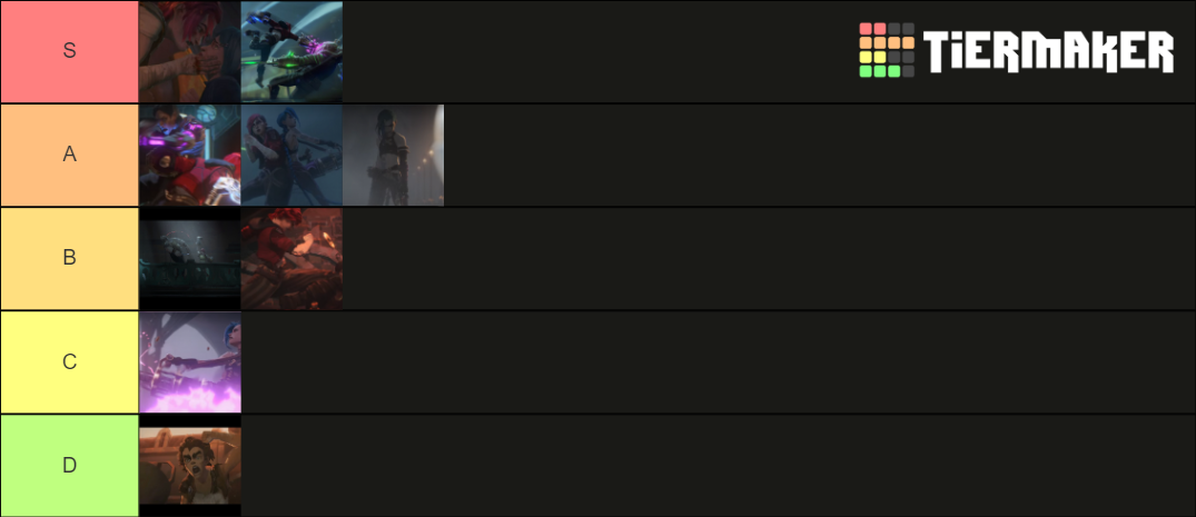 Arcane Fight Scenes Tier List (Community Rankings) - TierMaker