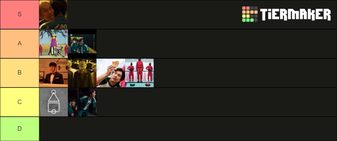 Squid game episodes ranked Tier List (Community Rankings) - TierMaker