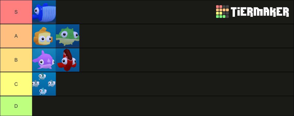 Fish Out Of Water - Fish, Ranked Tier List (Community Rankings) - TierMaker