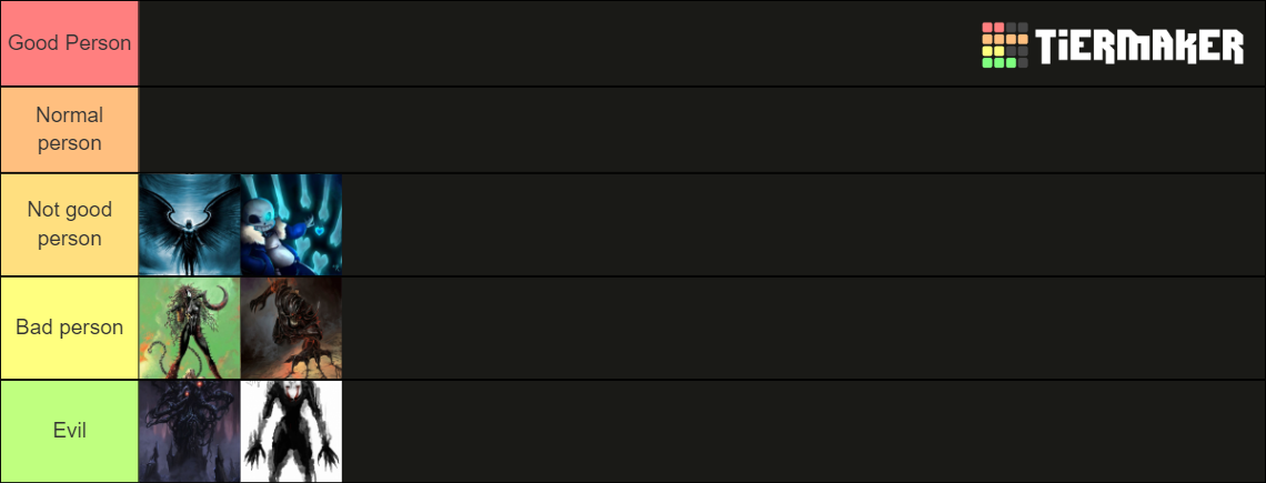 dnd morality Tier List (Community Rankings) - TierMaker