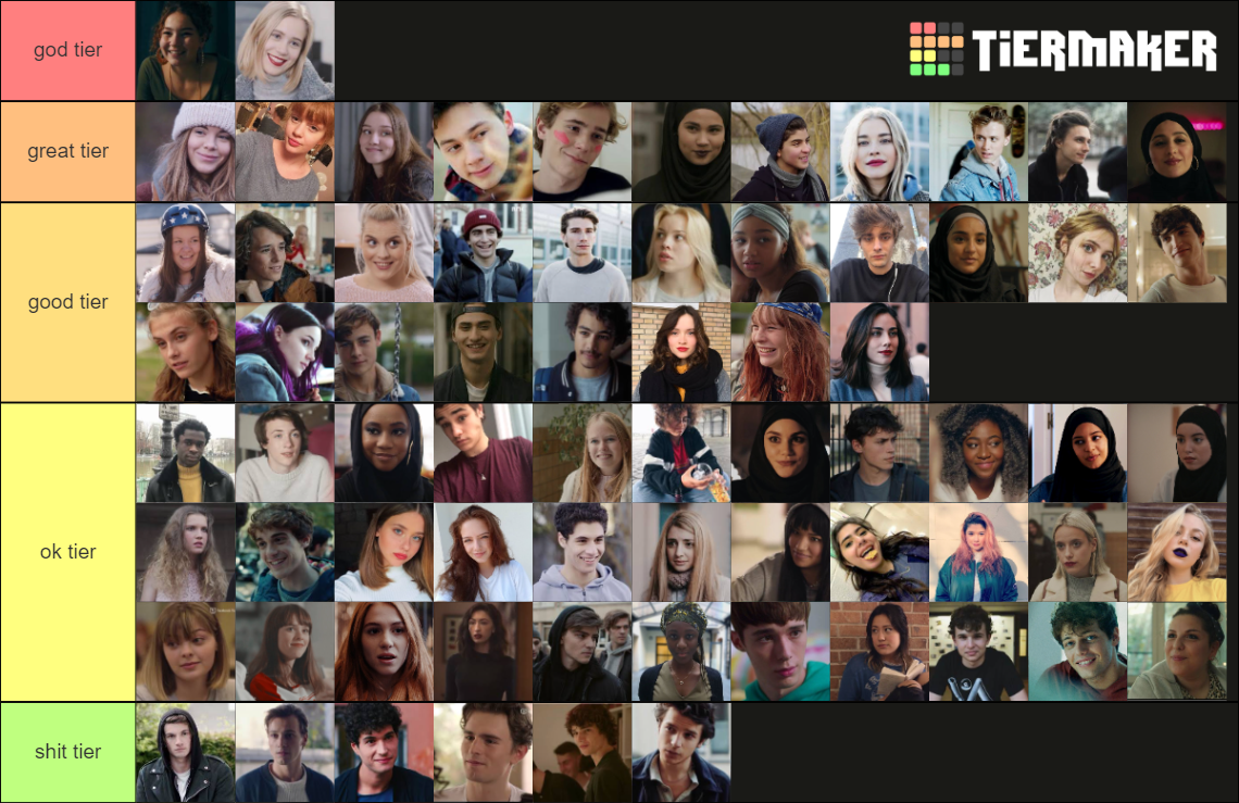 all skam remakes characters Tier List (Community Rankings) - TierMaker