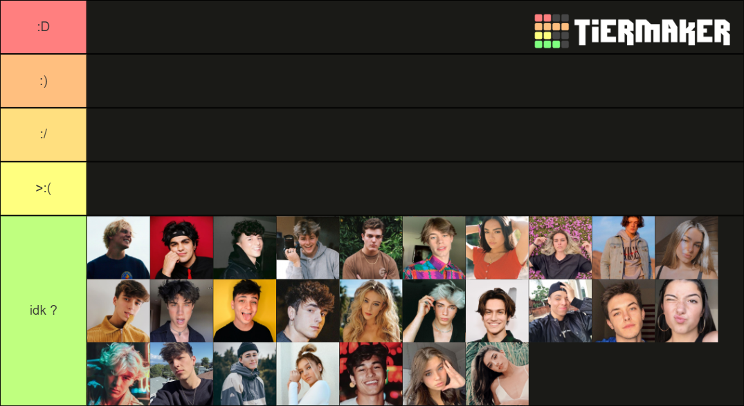 Hype/Sway House (TikTok) Tier List (Community Rankings) - TierMaker