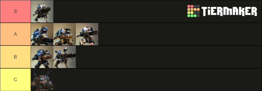 Titanfall 2 Titans Tier List (Community Rankings) - TierMaker