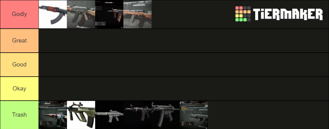 Cold War Gun Tier List (Community Rankings) - TierMaker
