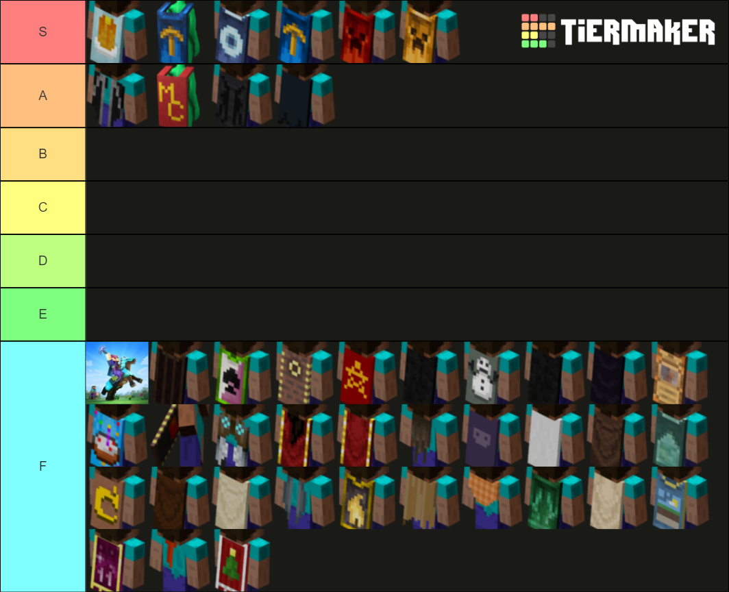Every Single Minecraft Cape (2021) Tier List (Community Rankings ...