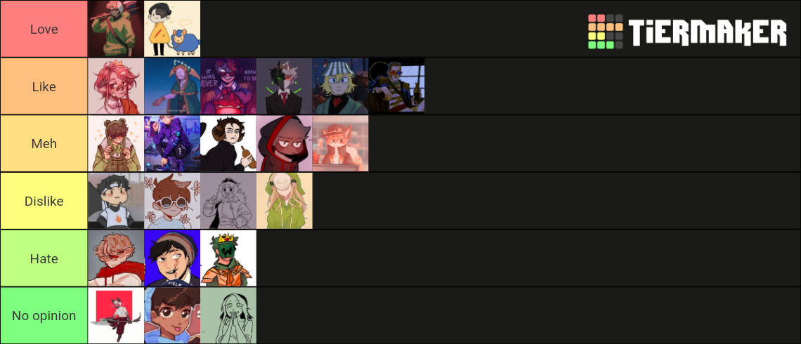 Dream smp 2021 ALL CANON Tier List (Community Rankings) - TierMaker