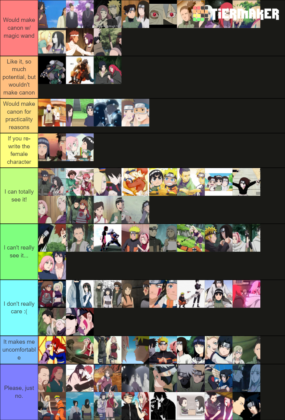 Naruto Ships Tier List (Community Rankings) - TierMaker