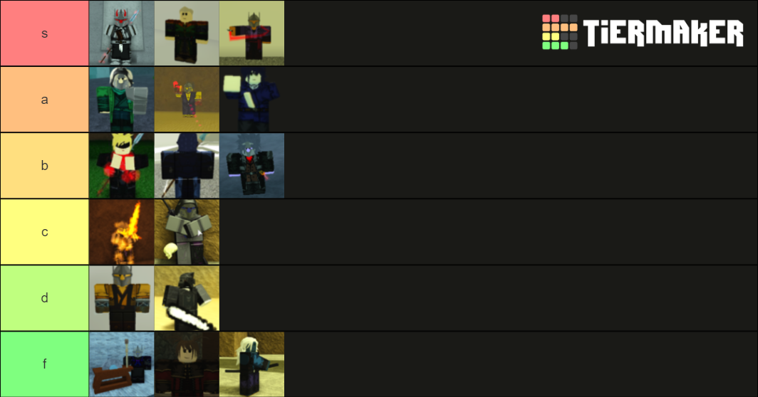 Rogue lineage Tier List (Community Rankings) - TierMaker