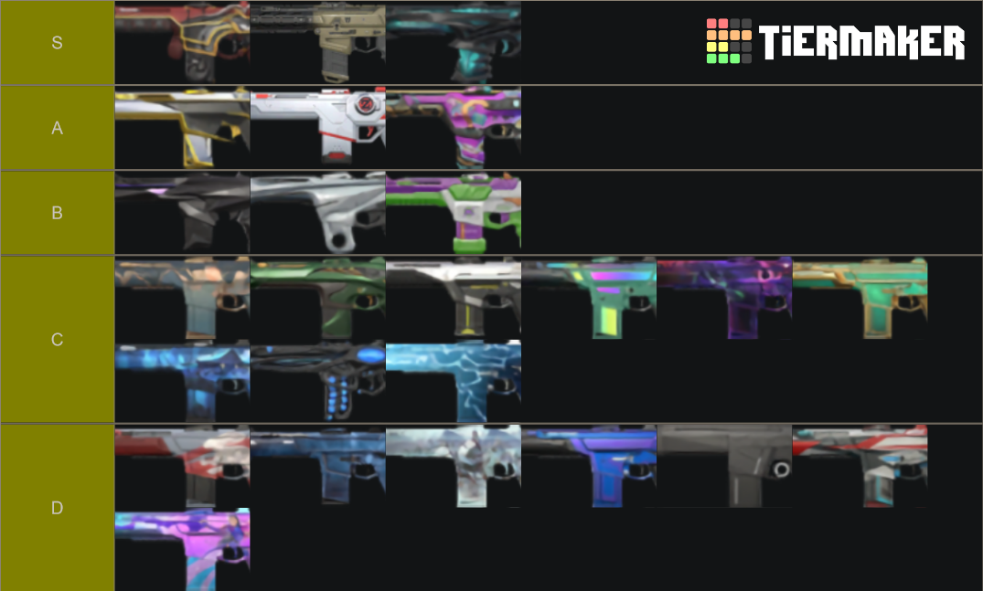 All Phantom Skins (Updated September 2021 - Spectrum Zedd) Tier List ...