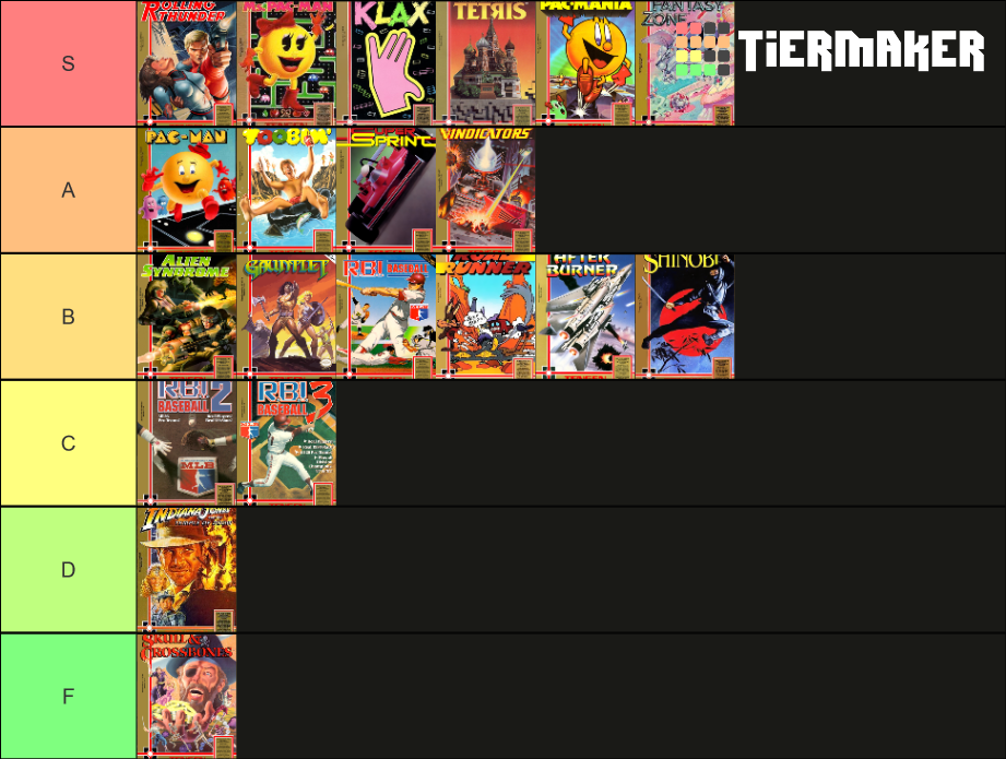 Tengen NES Games Tier List (Community Rankings) - TierMaker