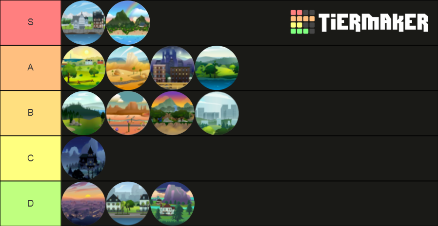 The Sims 4 Worlds Tier List (Community Rankings) - TierMaker