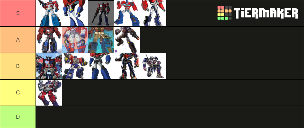 Transformers: Optimus Prime incarnations Tier List (Community Rankings ...