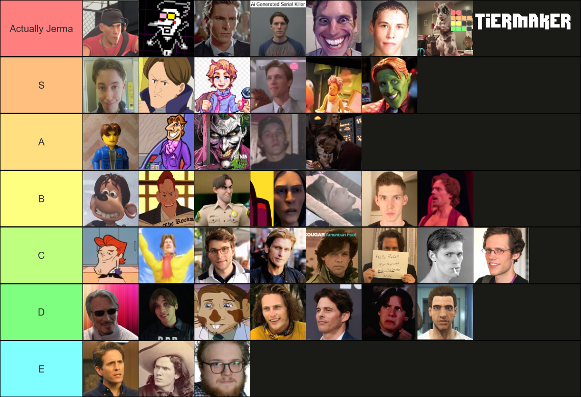 People that look like the Jerma985 Tier List (Community Rankings ...