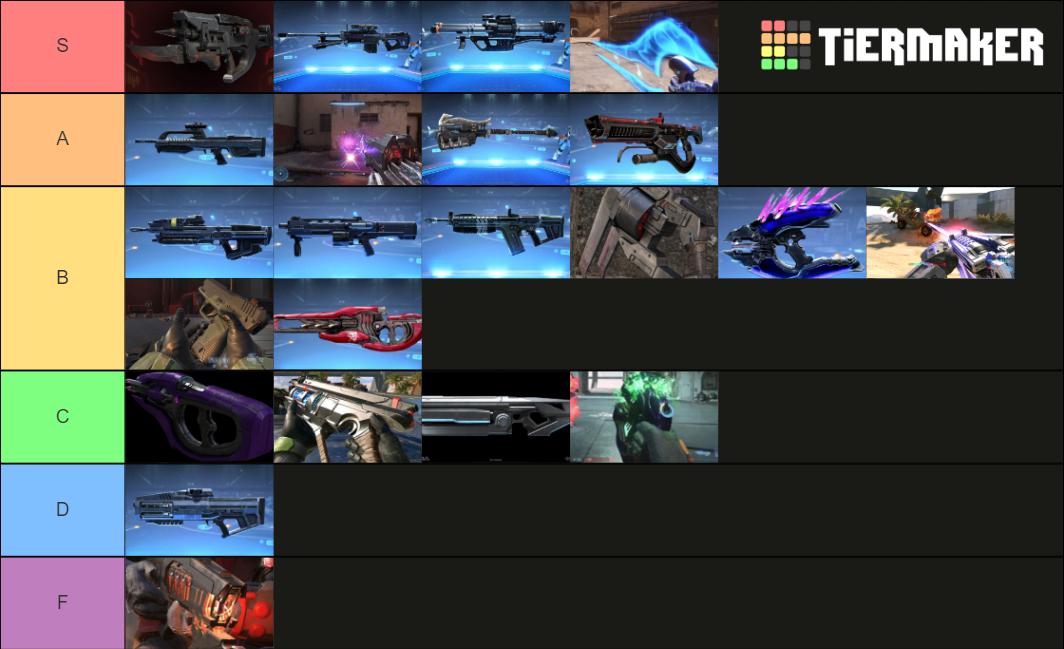 Halo Infinite Weapons 2.0 Tier List (Community Rankings) - TierMaker