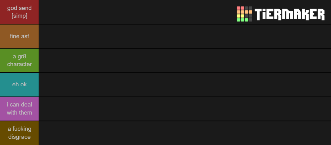 Jujutsu kaisen Tier List (Community Rankings) - TierMaker