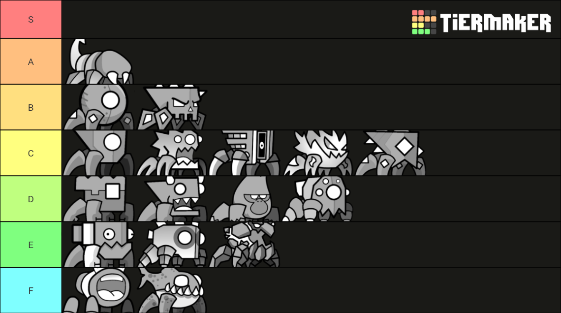 Geometry Dash Spiders Tier List (Community Rankings) - TierMaker