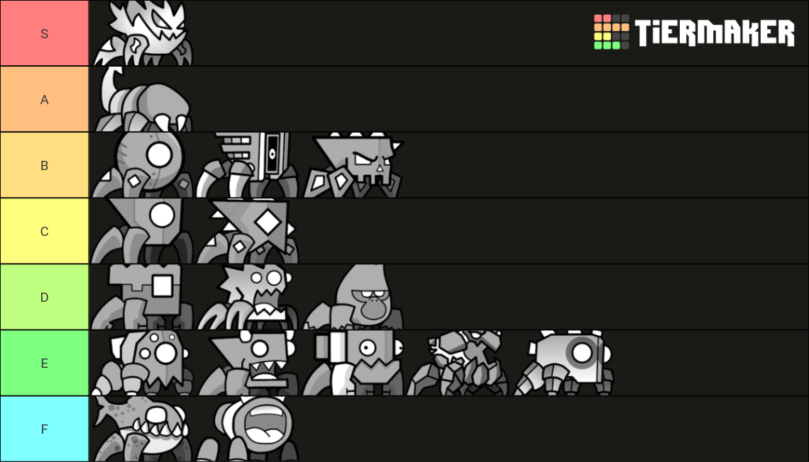 Geometry Dash Spiders Tier List (Community Rankings) - TierMaker