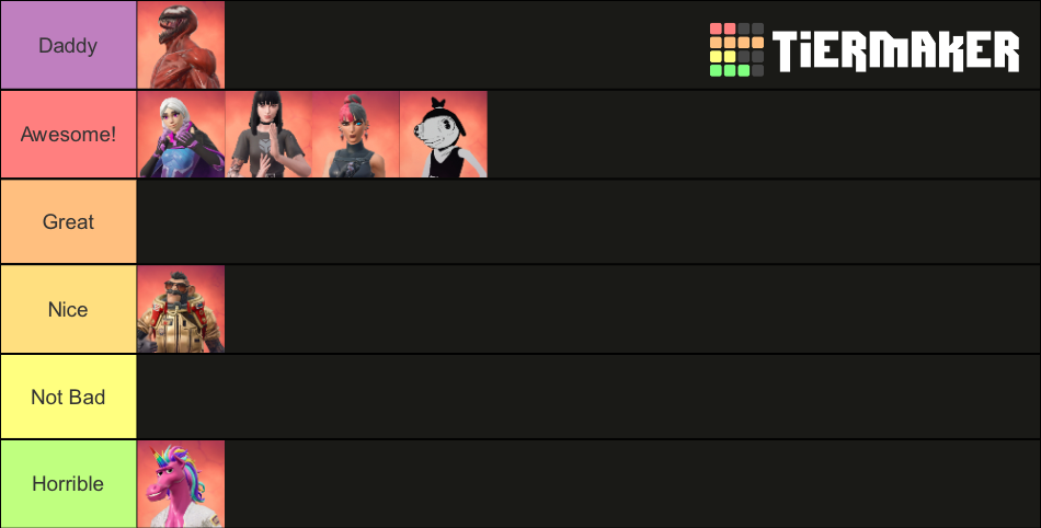 Ch2 S8 Battle Pass Skins Tier List (Community Rankings) - TierMaker