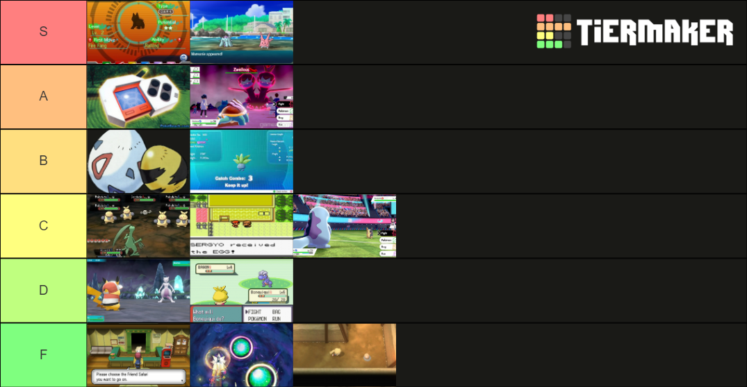 Shiny Hunting Method BDSP Tier List (Community Rankings) - TierMaker