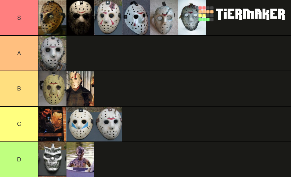 Faces and Masks of Jason Voorhees Tier List (Community Rankings ...