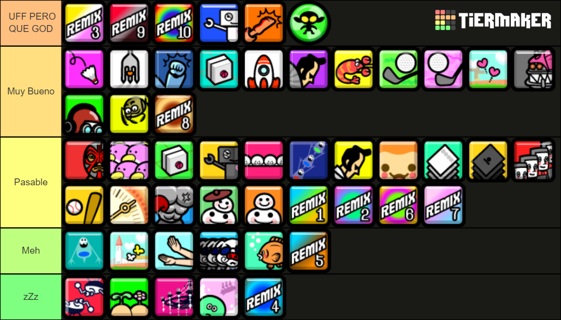 Rhythm Heaven Fever Main Games Tier List (Community Rankings) - TierMaker