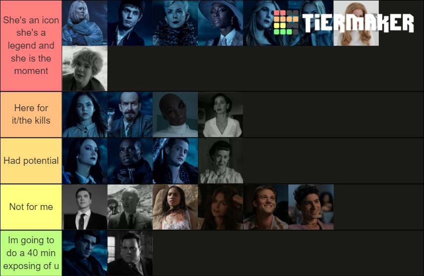 AHS Double Feature Characters Ranked Tier List (Community Rankings ...