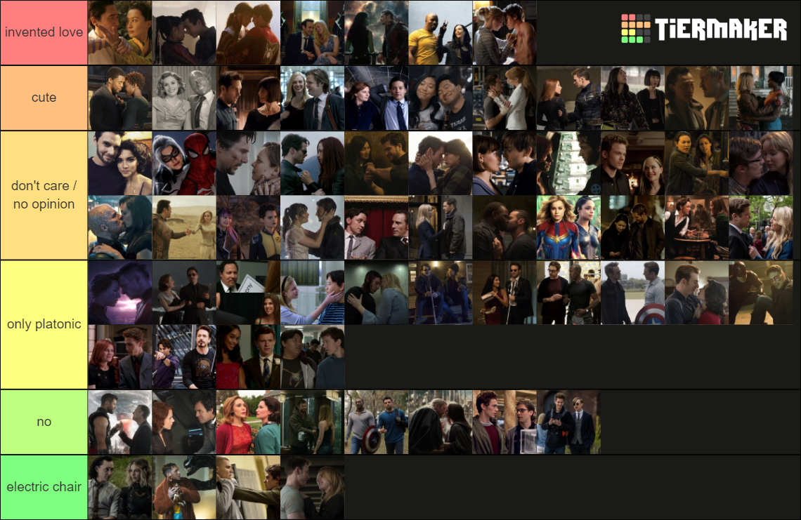 marvel ships (nmcu, xmcu/x-men, mcu) Tier List (Community Rankings ...