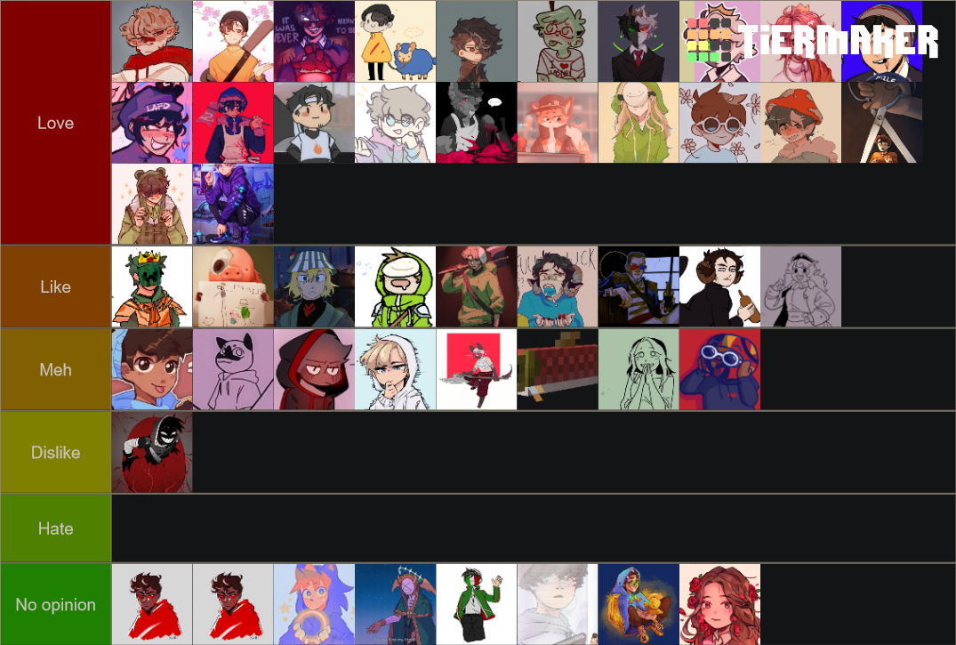 Dream smp 2021 ALL CANON Tier List (Community Rankings) - TierMaker