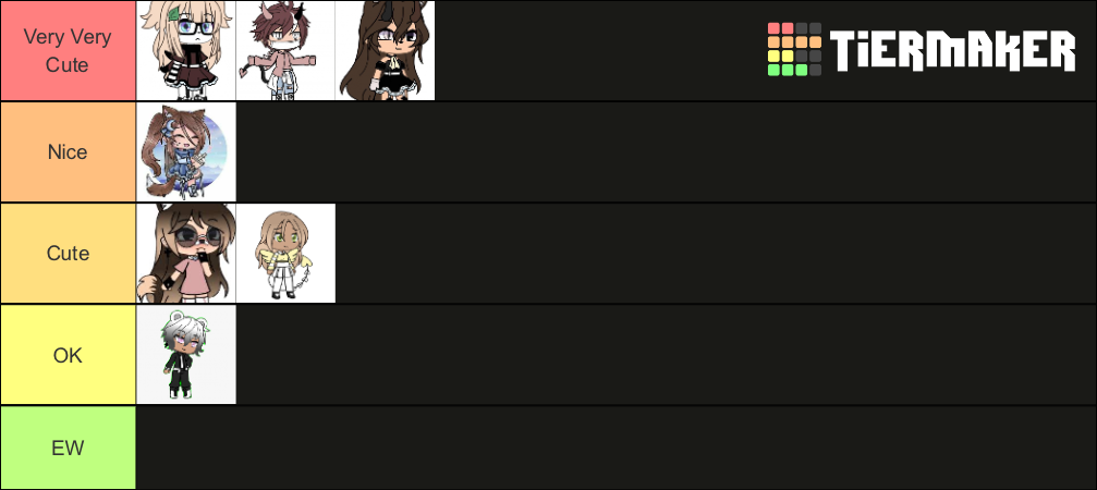 Rate Gacha Characters Tier List (Community Rankings) - TierMaker