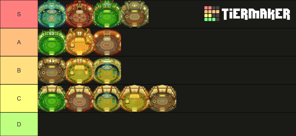 PMD Rescue Team Red & Blue Base Interiors Tier List (Community Rankings ...