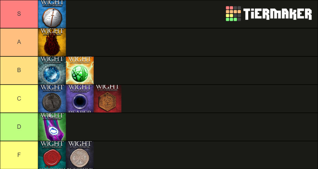Cradle Books Tier List (Community Rankings) - TierMaker