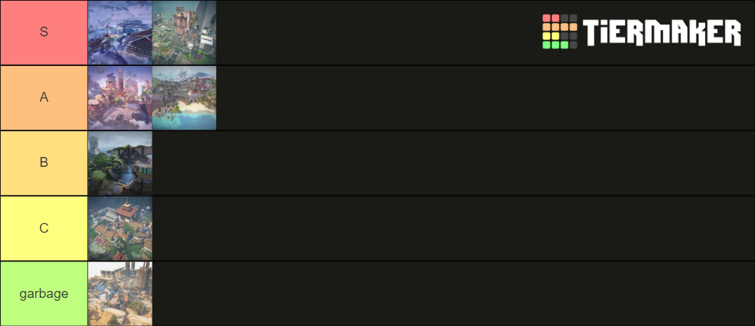 valorant maps Tier List (Community Rankings) - TierMaker