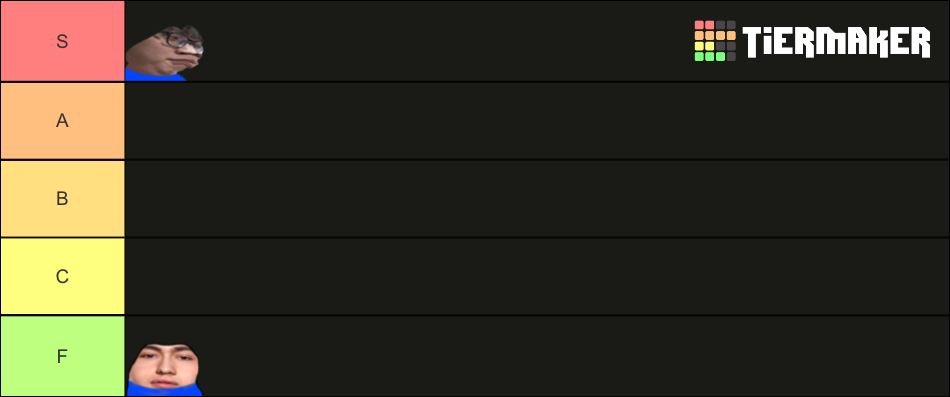 supertf emote tierlist Tier List (Community Rankings) - TierMaker supertf emote tierlist Tier List (Community Rankings) - TierMaker