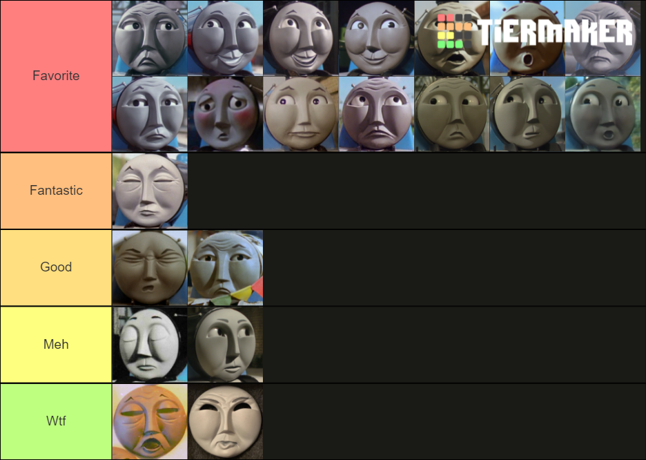 Thomas the Tank Engine Faces (Gordon) Tier List (Community Rankings ...
