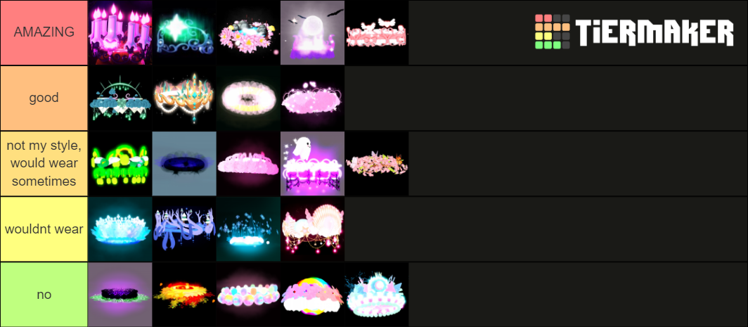 Royale High Halos (UPDATED DECEMBER 2021!) Tier List (Community ...