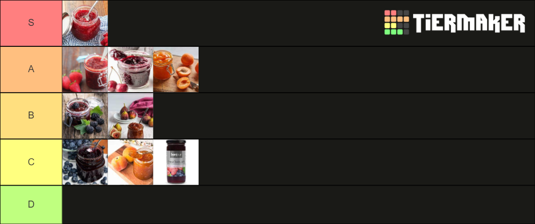 Jams tierlist Tier List (Community Rankings) - TierMaker
