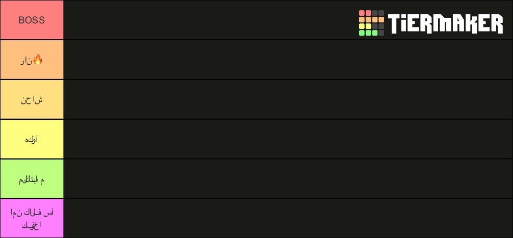 Arabic YouTubers Tier List (Community Rankings) - TierMaker