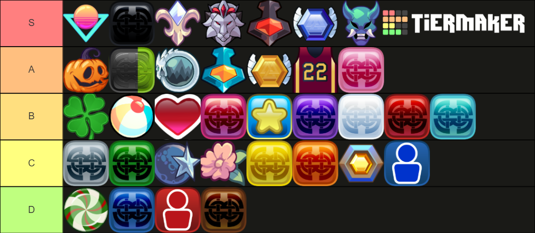 brawlhalla colors 2022 Tier List (Community Rankings) - TierMaker