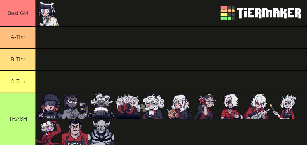 Helltaker Waifu Tier List (Community Rankings) - TierMaker