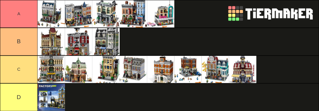 All Lego Modular Buildings (2024) Tier List (Community Rankings ...