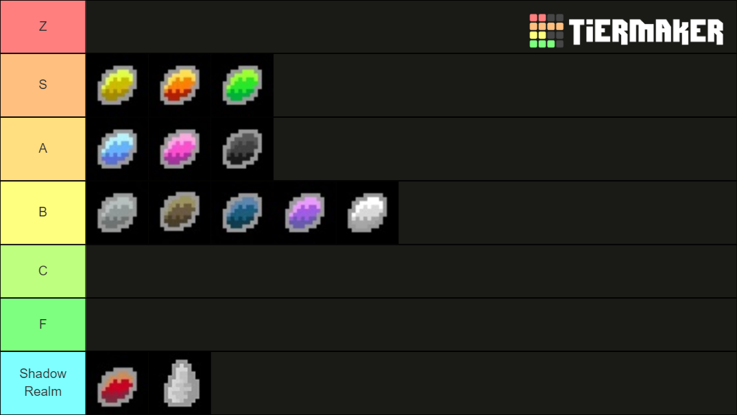 Shattered PD seeds Tier List (Community Rankings) - TierMaker