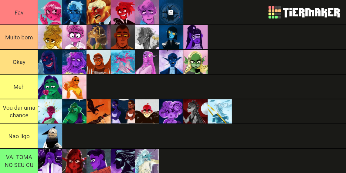 The Lore Olympus Tier List Community Rankings Tiermaker