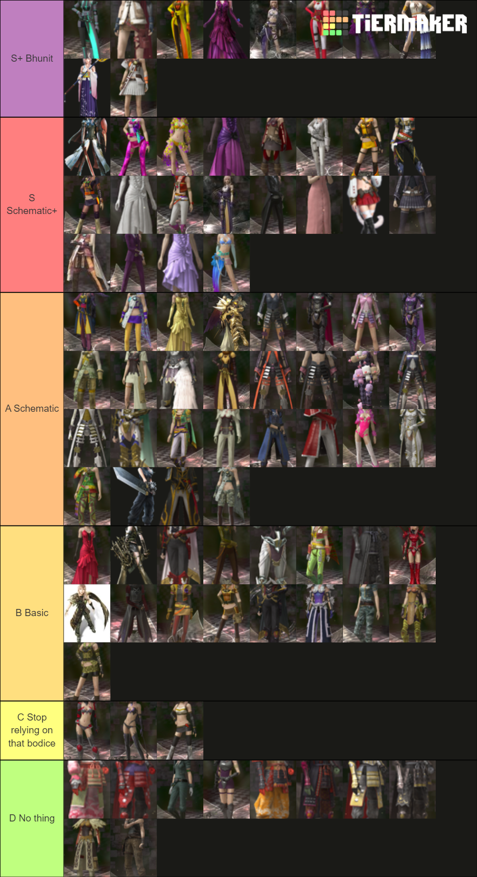 Lightning returns schemata Tier List (Community Rankings) - TierMaker