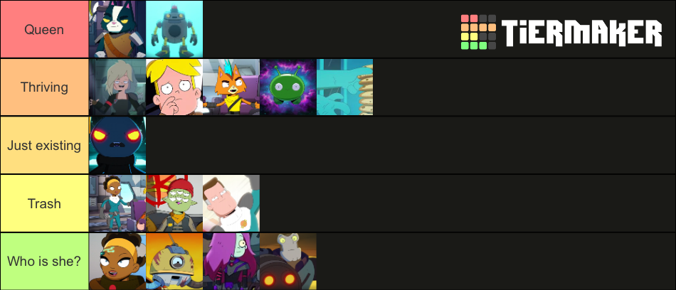 Final space characters Tier List (Community Rankings) - TierMaker